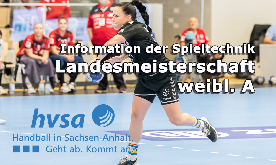 HVSA – Spieltechnik – Handball in Sachsen-Anhalt.
